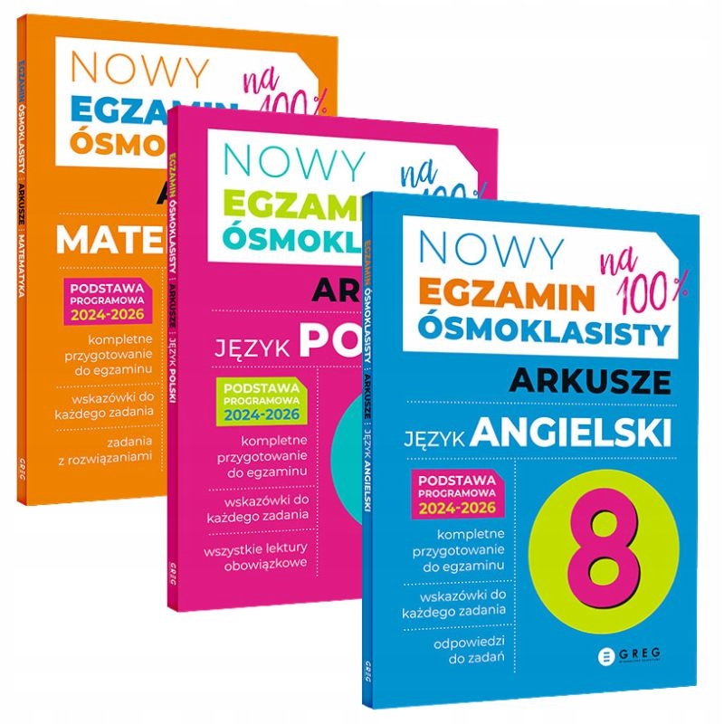 3w1 Egzamin ósmoklasisty 2025 Arkusze POLSKI MATEMATYKA ANGIELSKI ... 3w1 Egzamin ósmoklasisty 2025 Arkusze POLSKI MATEMATYKA ANGIELSKI ...