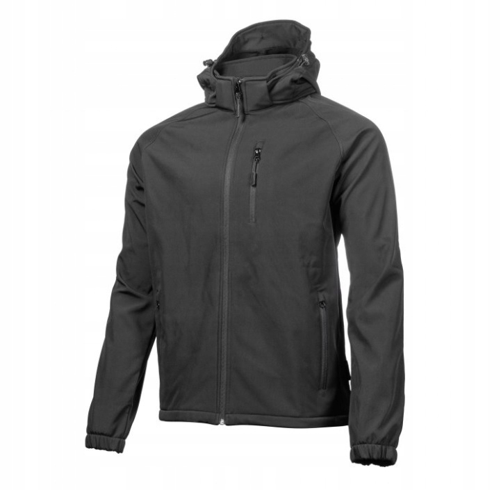 HOGERT Bunda DITTER softshell s kapucňou čierna S (48) - Allegro