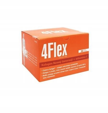4flex Kolagen Saszetki 306 G 30 Szt w suplementy na Stawy, kości ...