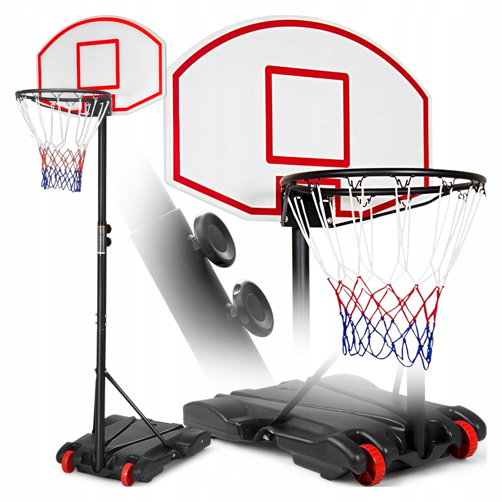 Zestaw do koszykówki Kanza KOSZ DO KOSZYKÓWKI WOLNOSTOJĄCY 3,55m KANZA ...