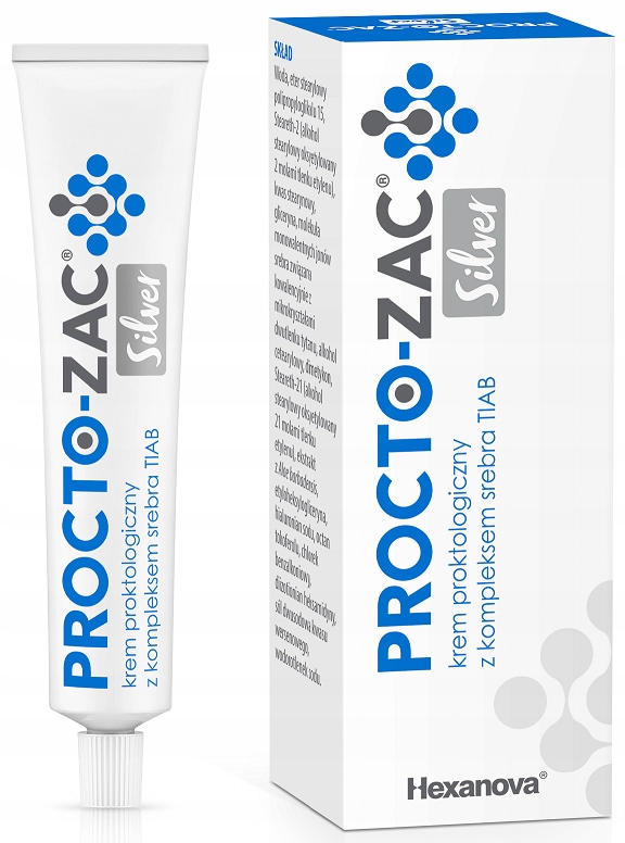 Procto-zac Silver krem proktologiczny na hemoroidy 25 ml (5907377532231 ...