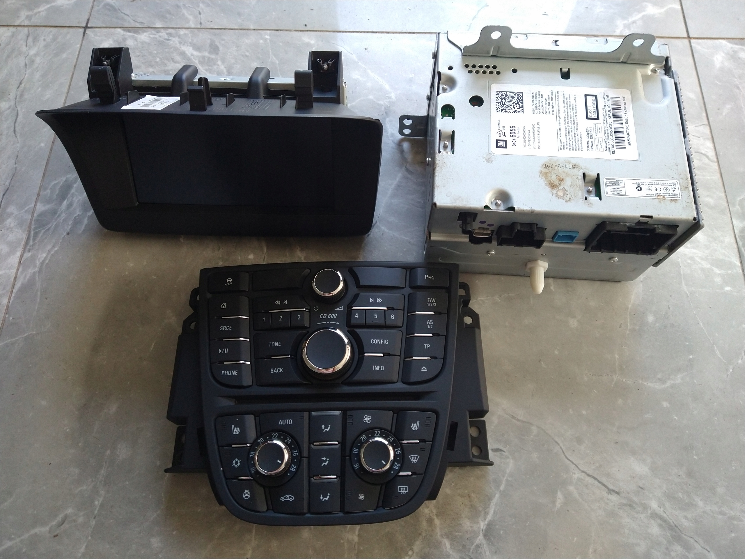 ZESTAW NAWIGACJI RADIO EKRAN OPEL MERIVA B za 600.00PLN z Kędzierzyn ...