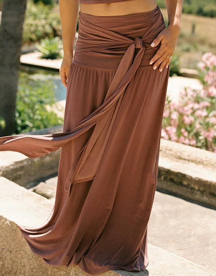 Prettylittlething rovná maxi sukňa, veľkosť 40, • Ceny, Recenzie - Allegro