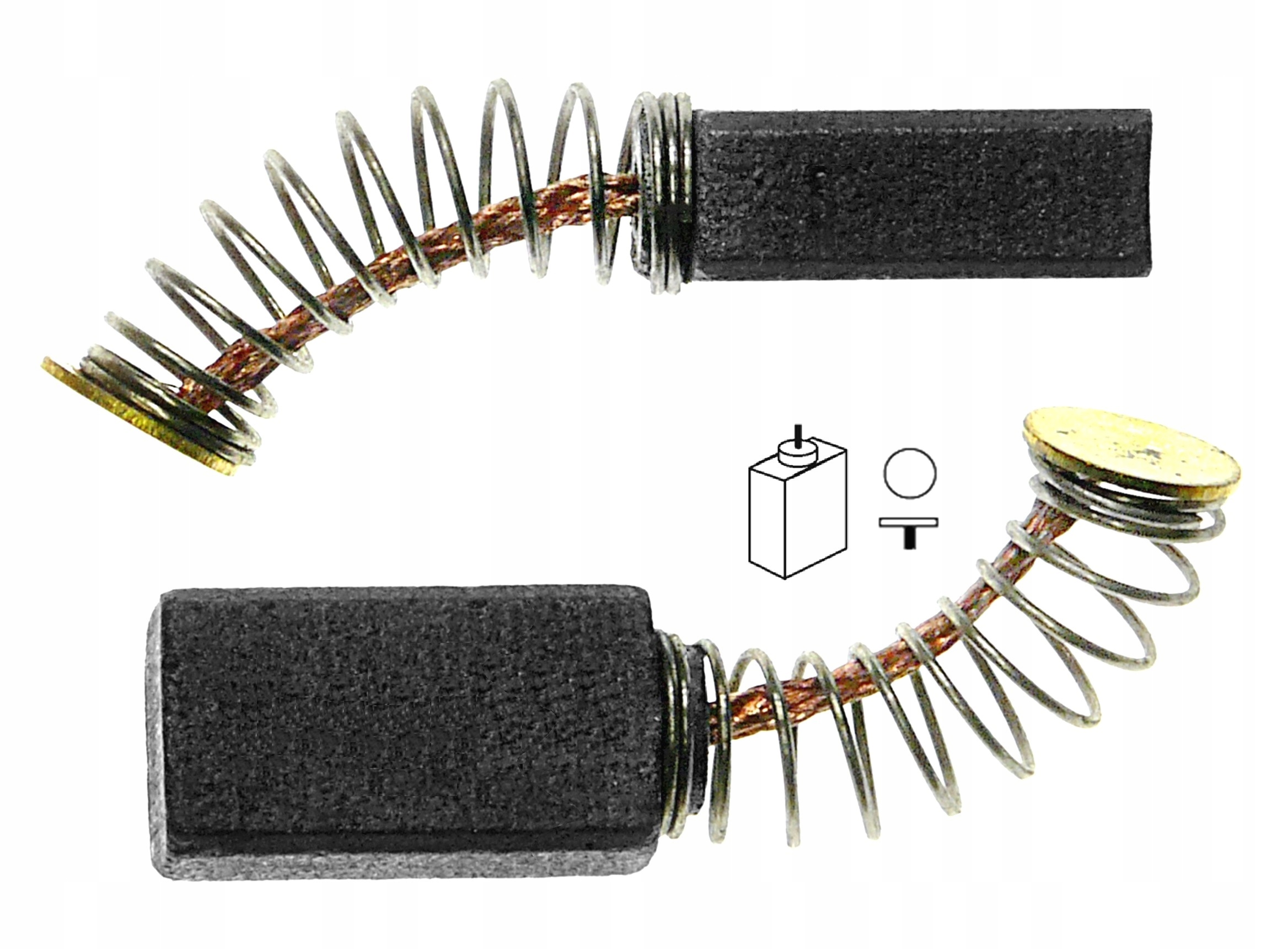 Uhlíkové kartáče Rupes leštička EK200 ER03 ER05 za 82.00CZK - Allegro