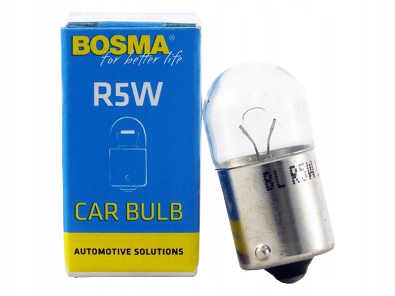 BOSMA ŻARÓWKA 12V R5W 5W BA15S 5904353029174 za 1.90PLN z Kraków ...