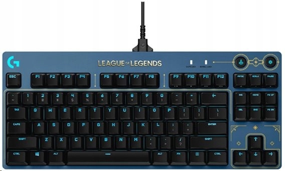 Logitech G PRO Mechanical Keyboard League of Legends Edition - LOL ...