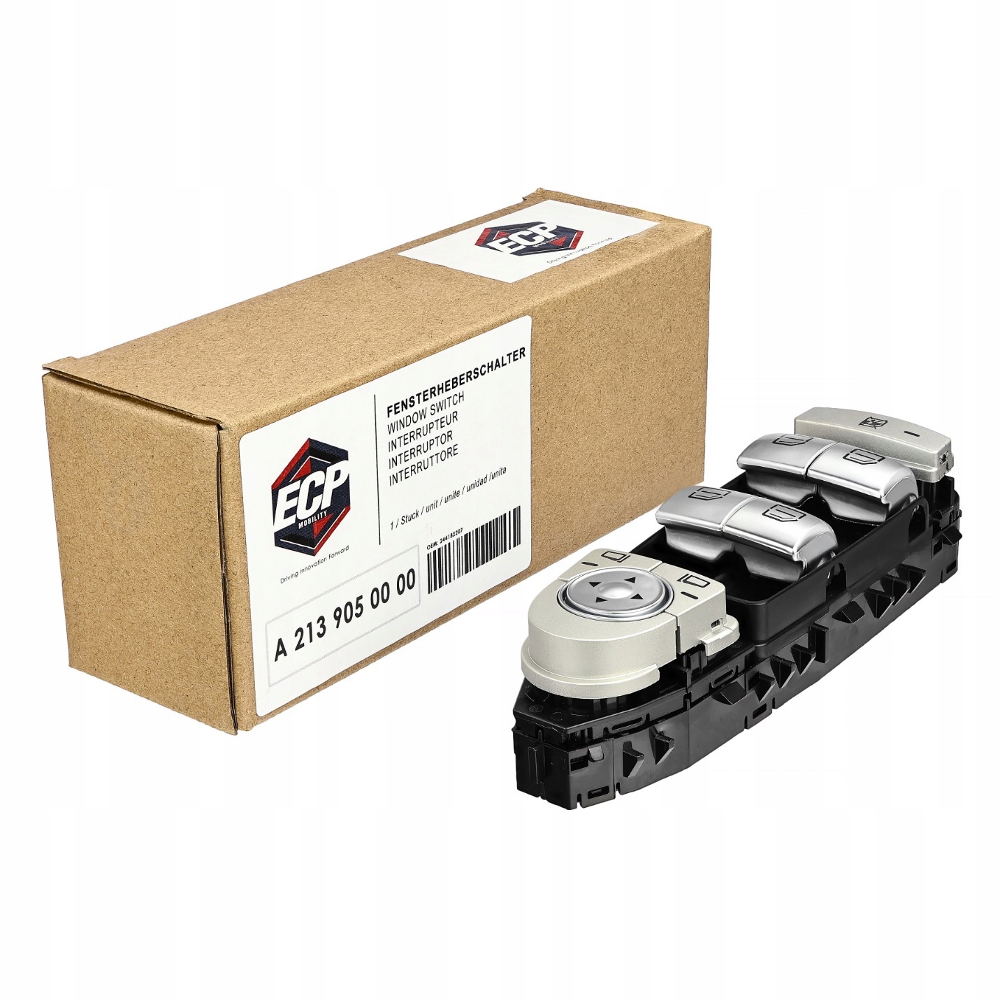 PANEL PRZEŁĄCZNIK SZYB A2139050000 MERCEDES-BENZ C-KLASA W205 S205 C205 ...