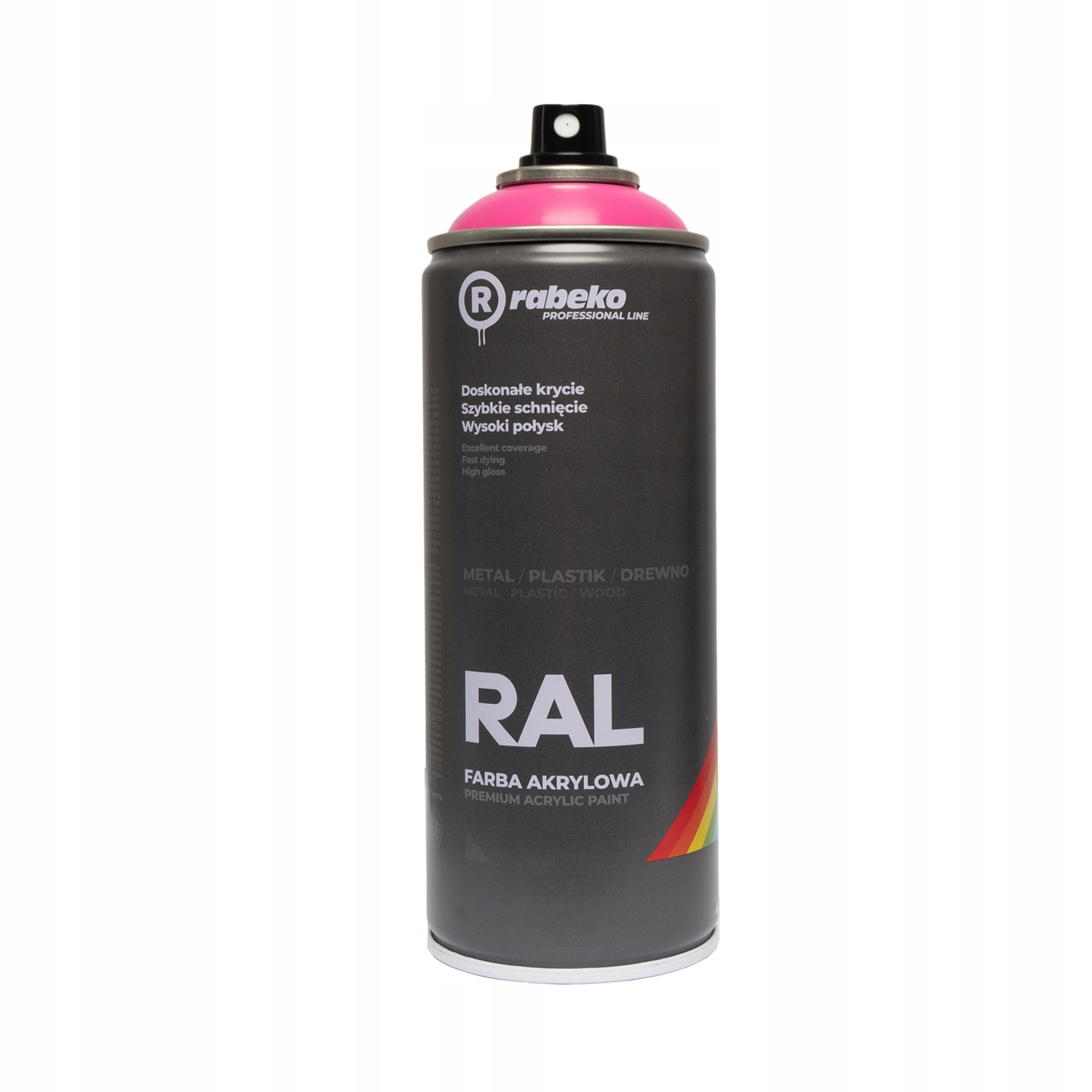 SPRAY farba Rabeko RAL 400ml RÓŻOWY połysk RAL 4010 (5903089792420 ...