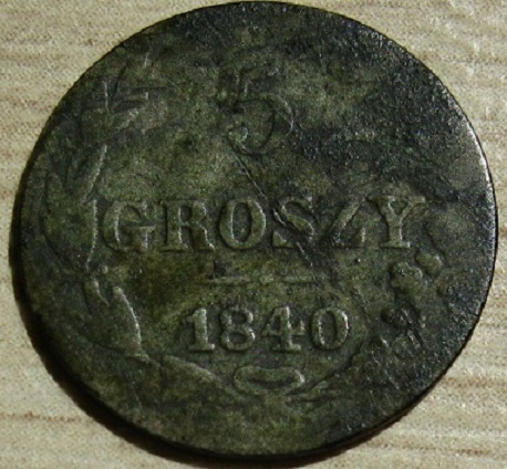 5 groszy 1840MW • Cena, Opinie • Polska do 1864 7884391532 • Allegro
