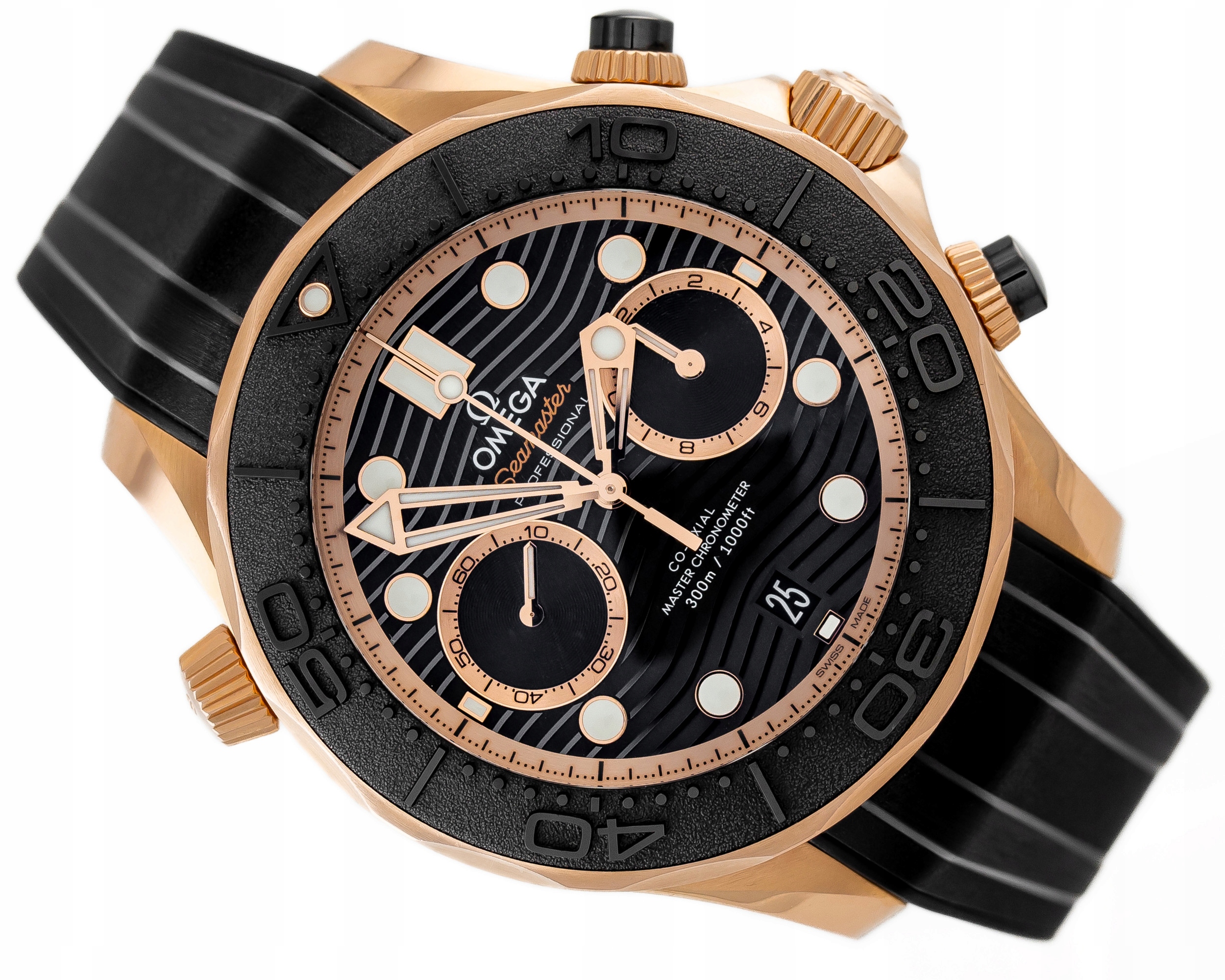 OMEGA SEAMASTER DIVER 300M CHRONOGRAPH REF. 210.62.44.51.01.001 FULL ...