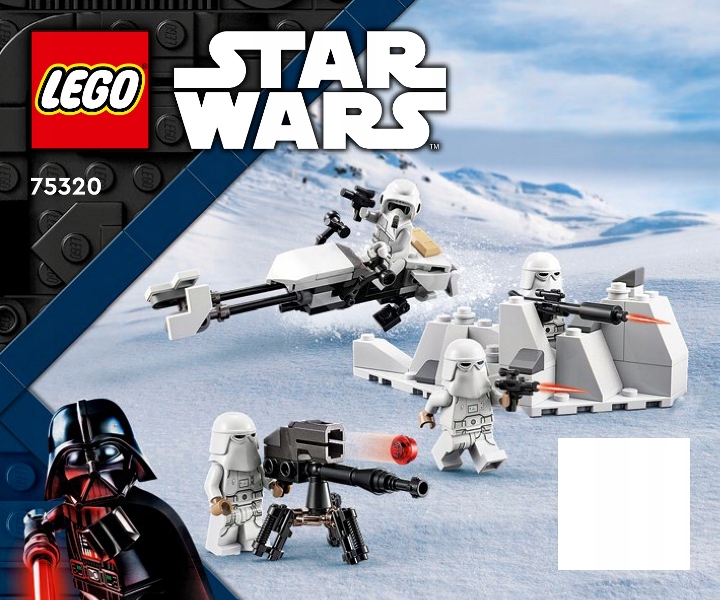 LEGO instrukcja 75320 Snowtrooper Battle Pack • Cena, Opinie ...