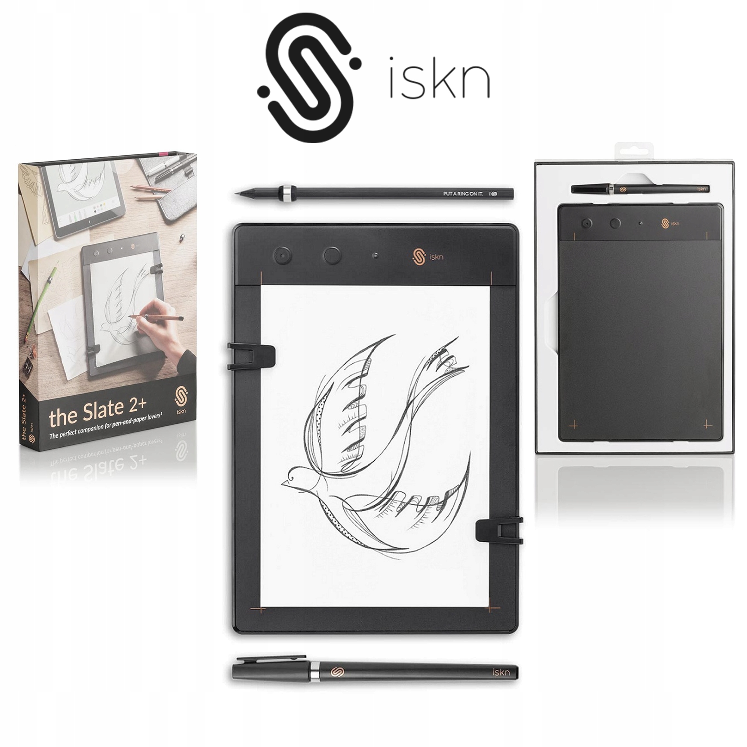 Tablet graficzny ISKN The Slate 2+ format A5 • Cena, Opinie - Allegro