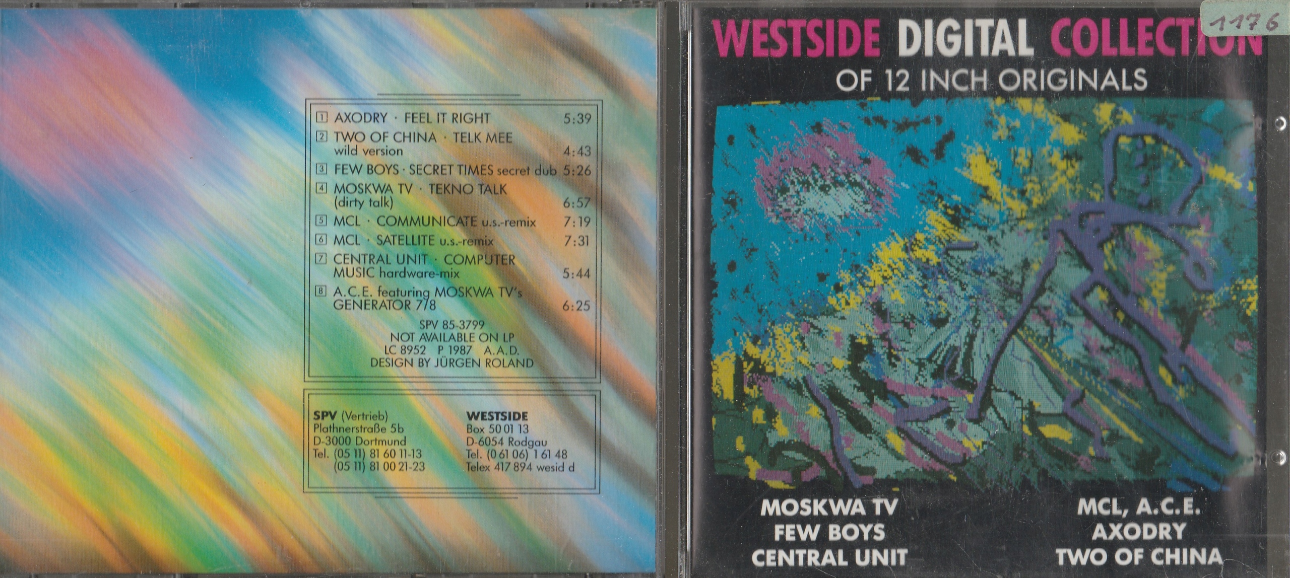 Płyta CD Westside Digital Collection Of 12 Inch Originals 1987 I ...