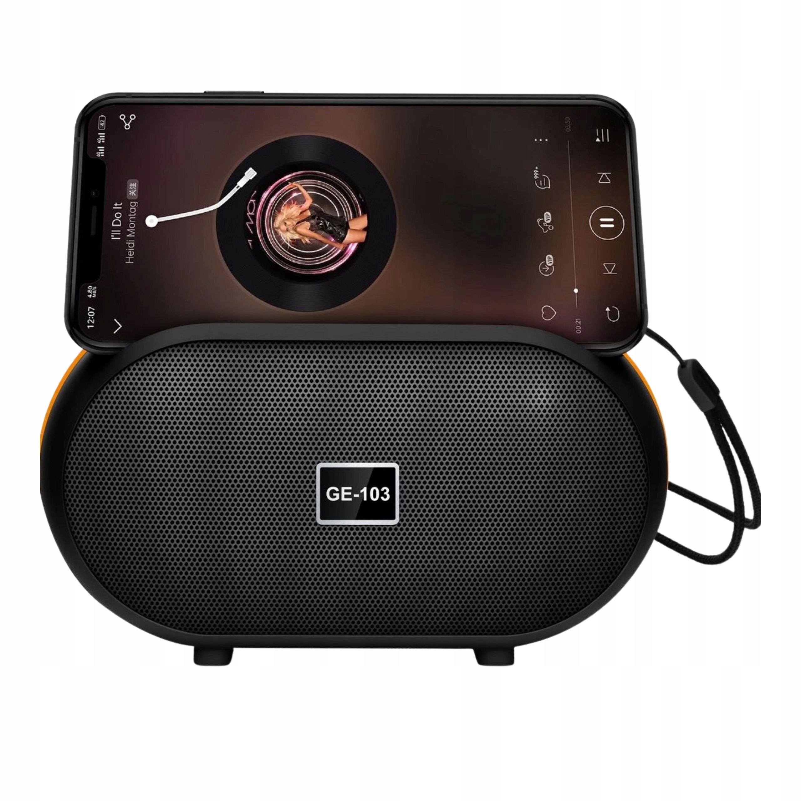 Głośnik przenośny Ruffberg GE-103 czarny 7 W - Sklep, Opinie, Cena w ...