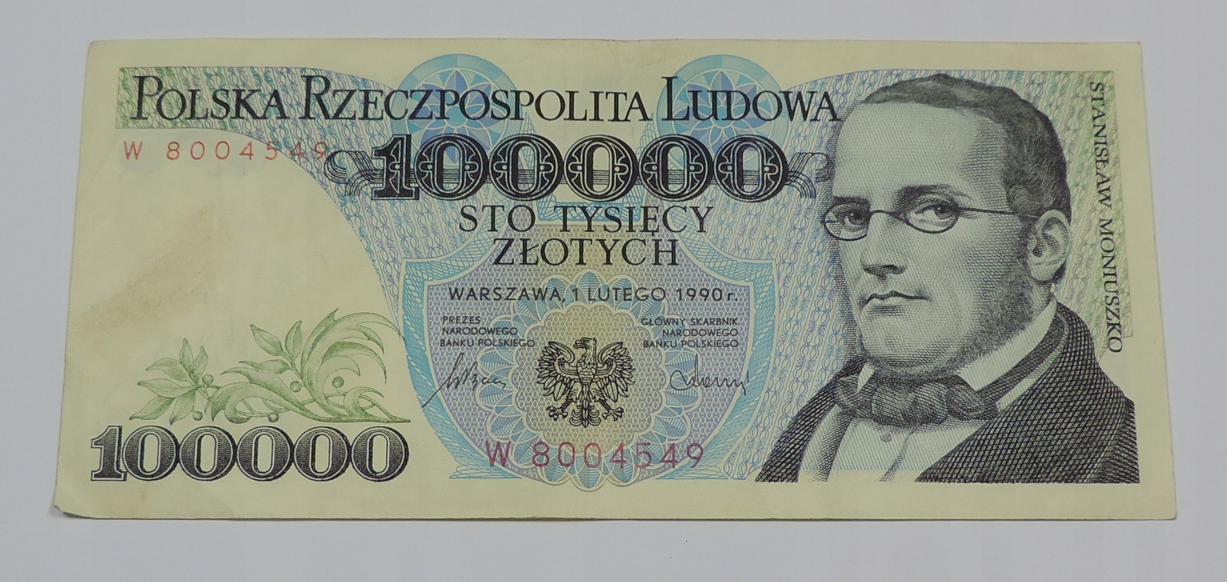 BANKNOT POLSKI - BANKNOT PRL - 100000 ZŁOTYCH -OE3985 15182376917 ...