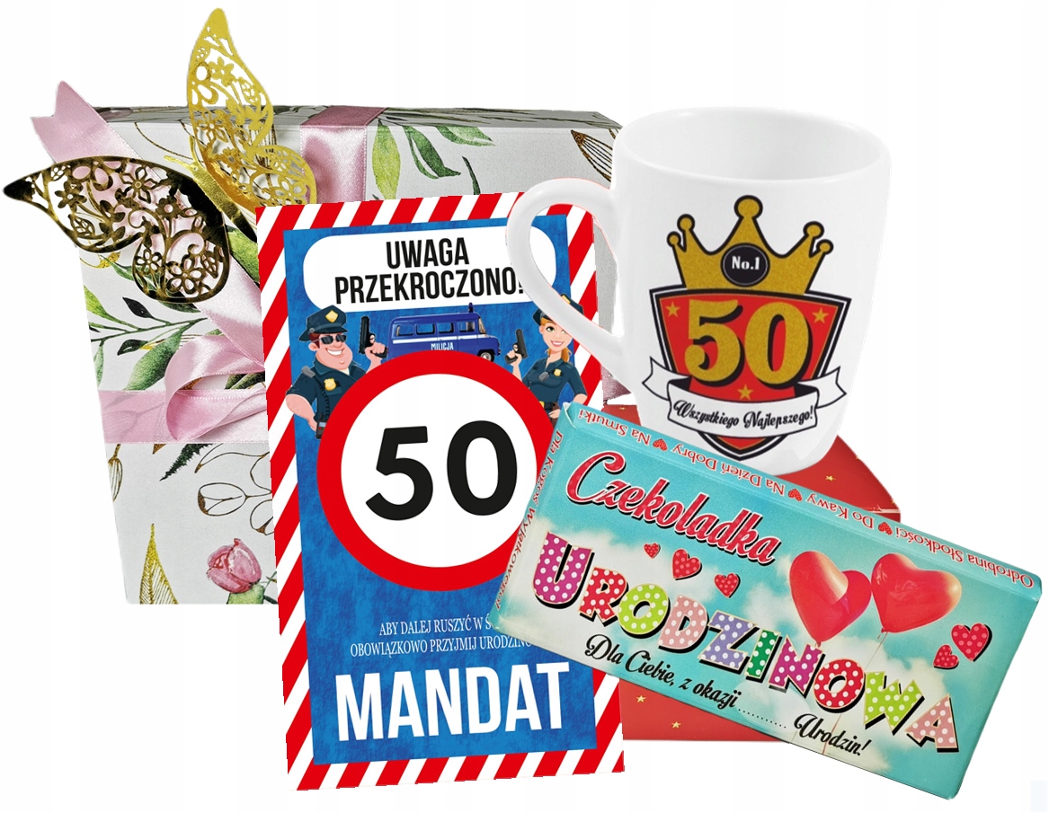 Śmieszny Prezent na 50 Urodziny, MANDAT URODZINOWY (Prezent na 50 ... Śmieszny Prezent na 50 Urodziny, MANDAT URODZINOWY (Prezent na 50 ...