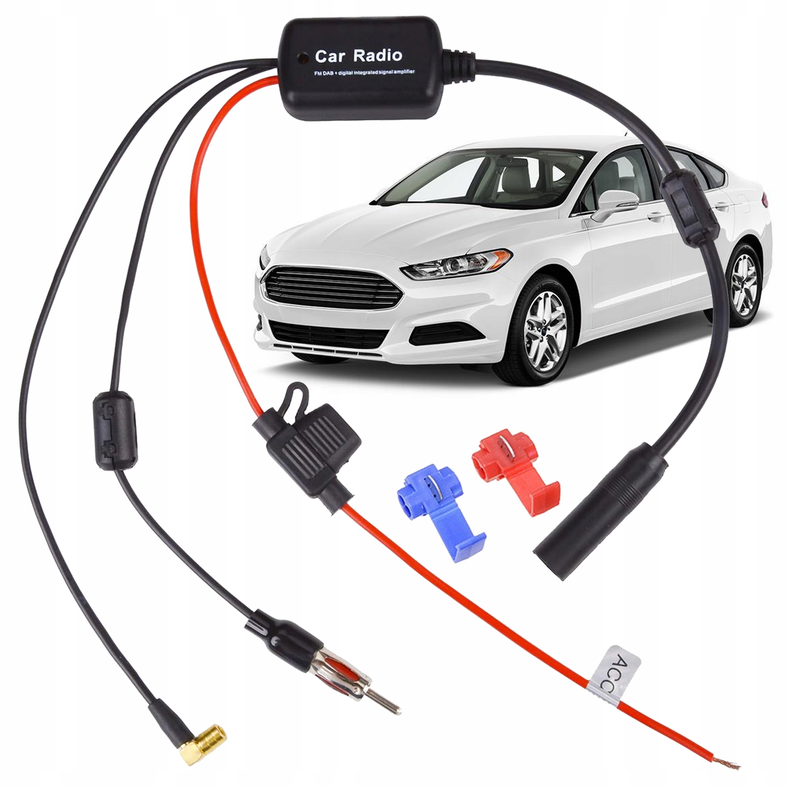 ZESILOVAČ DO AUTA ANTÉNNÍ RÁDIOVÝ SIGNÁL AM FM 12V DO AUTA za 451 Kč ...