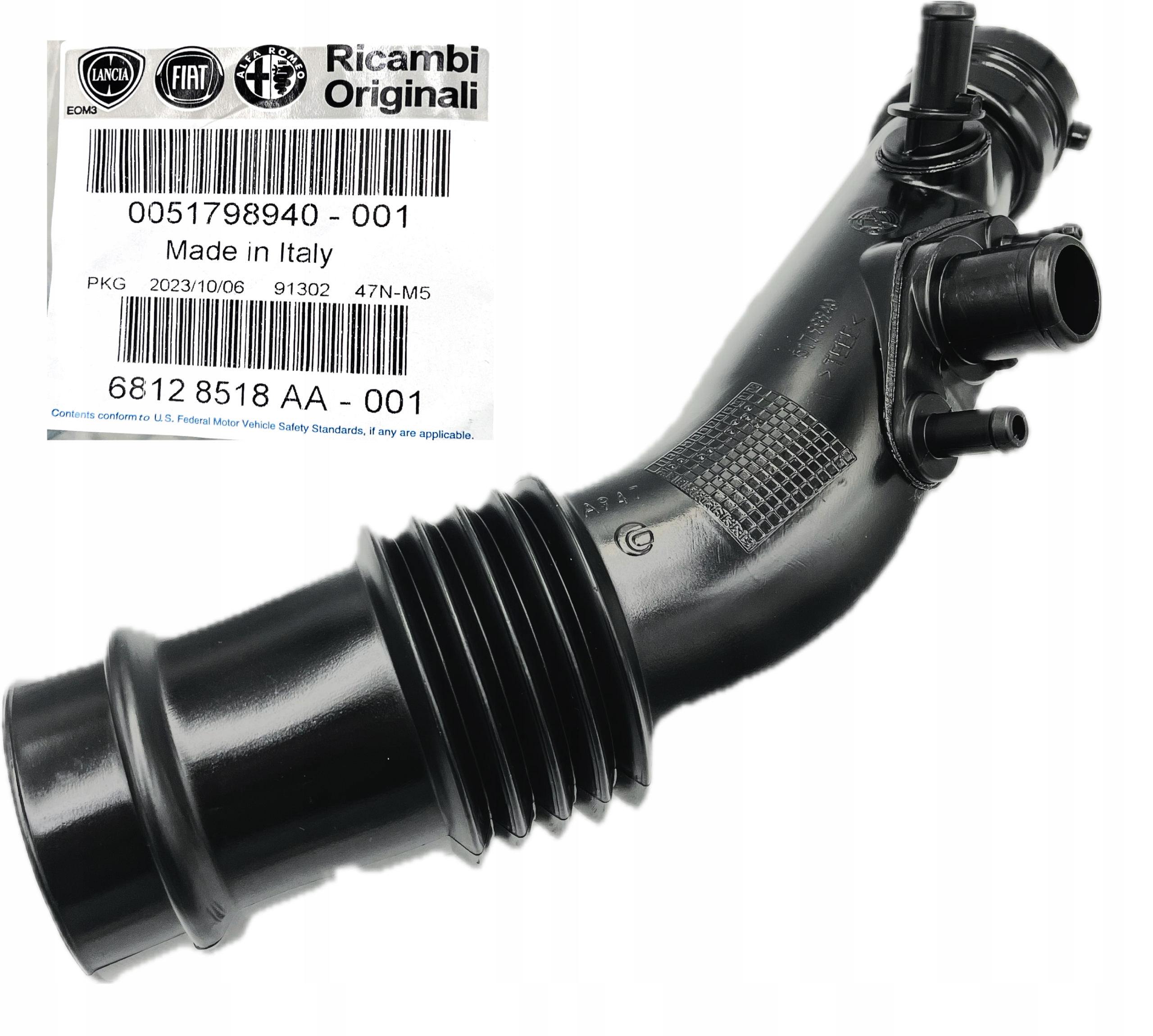 Fiat OE 52168828 przewód dolot powietrza 0751144577261 za 209.99PLN z ...