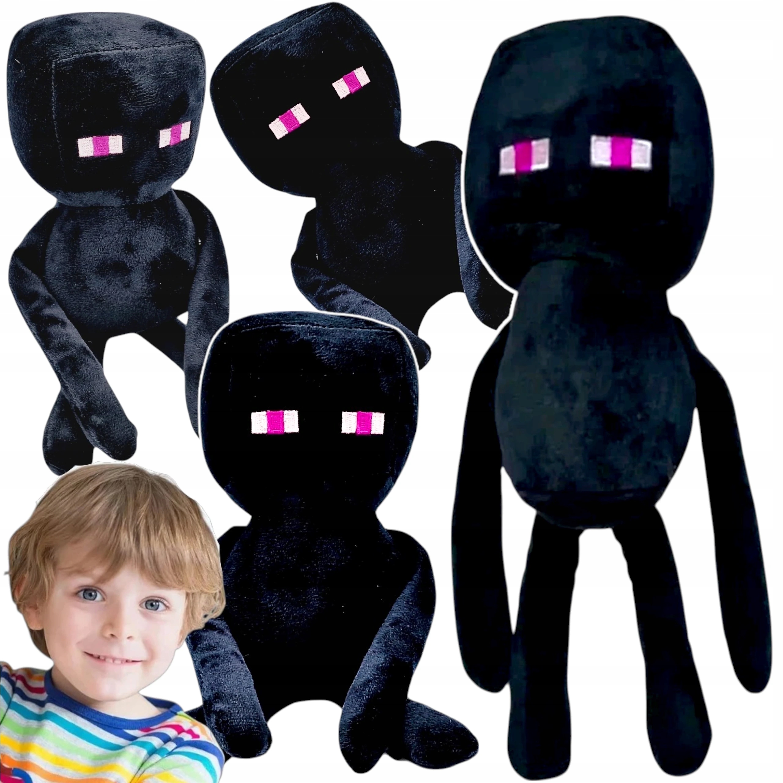 MINECRAFT PLYŠOVÁ HRAČKA Z ROZPRÁVKY ENDERMAN VEĽKÁ PLYŠÁKOVÁ ...