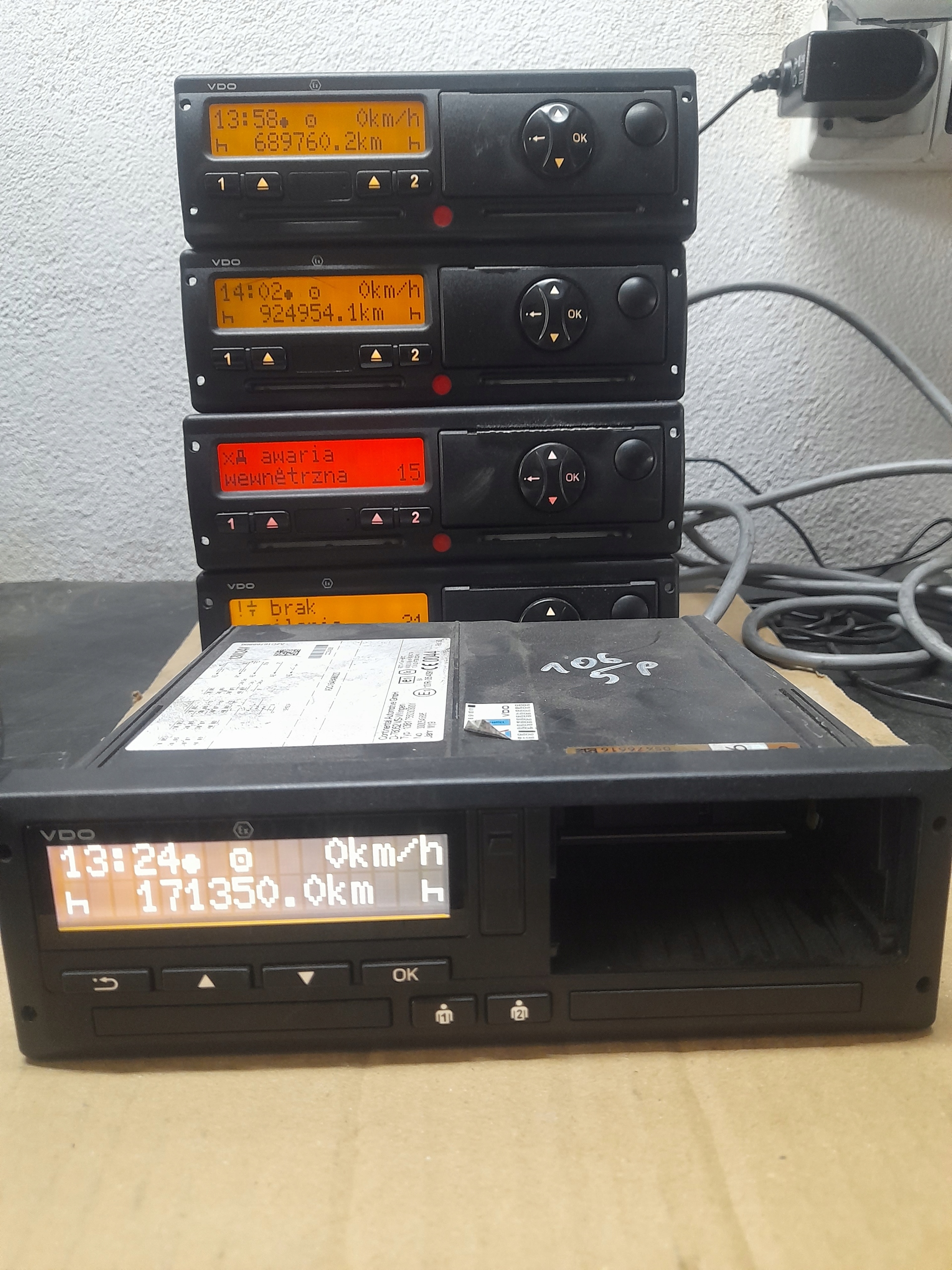 TACHOGRAF DAF XF 106 TYP 1381 2136958 DAF EURO6 TACHOGRAF CYFROWY ...