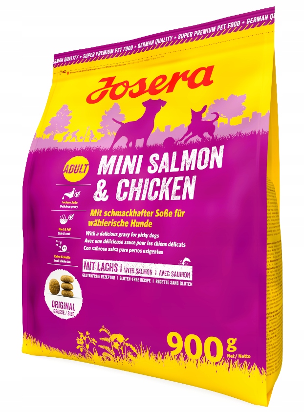 JOSERA Mini Salmon & Chicken 900g (4032254783114) • Cena, Opinie ...
