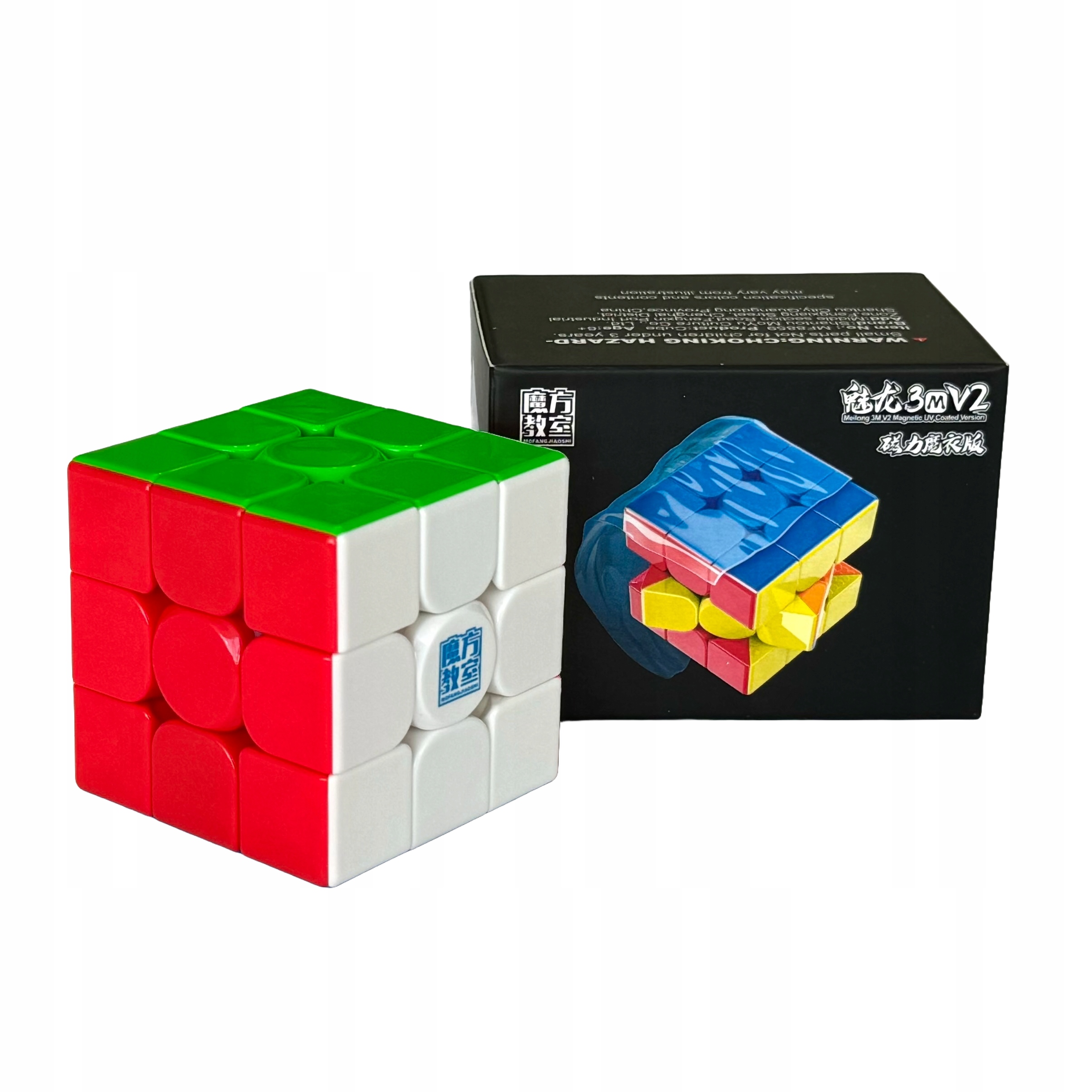 KOSTKA MOYU MEILONG 3M V2 UV COATED 3x3x3 MAGNETYCZNA (6970647061594) • Cena, Opinie • Zabawki ...