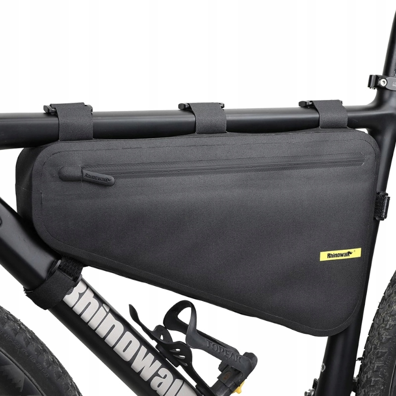 DUŻA SAKWA ROWEROWA TRÓJKĄTNA TORBA NA RAMĘ ROWER - WODOODPORNA SAKWA ...