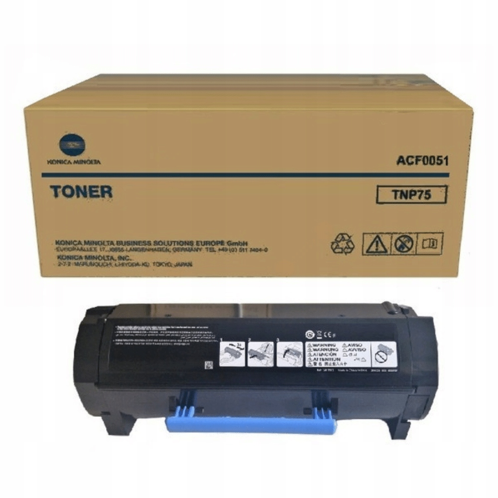 NOWY oryginalny toner TNP75 ACF0051 Konica Minolta Bizhub 5000i 5020i ...