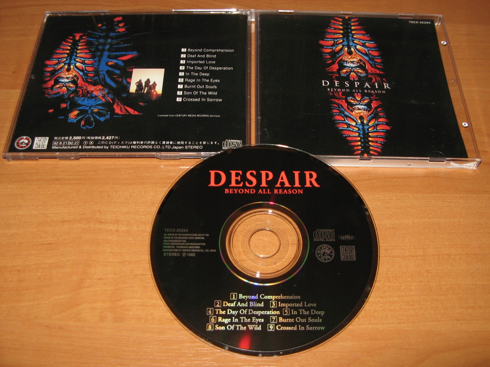 DESPAIR - Beyond All Reason - I wyd JAPAN 13109087344 - Sklepy, Opinie ...
