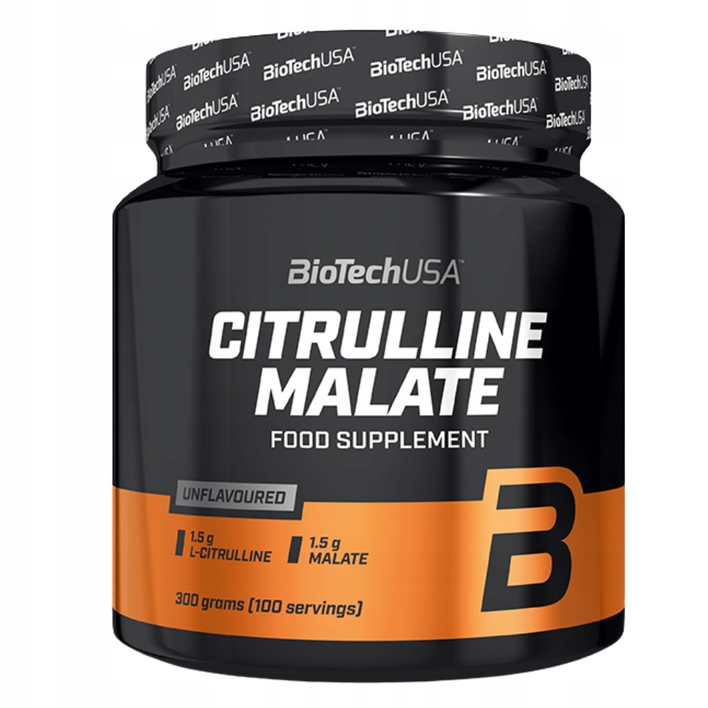 Proszek cytrulina CITRULINE MALATE BioTechUSA 300 g naturalny - 5999076215850 - 13040327588 ...