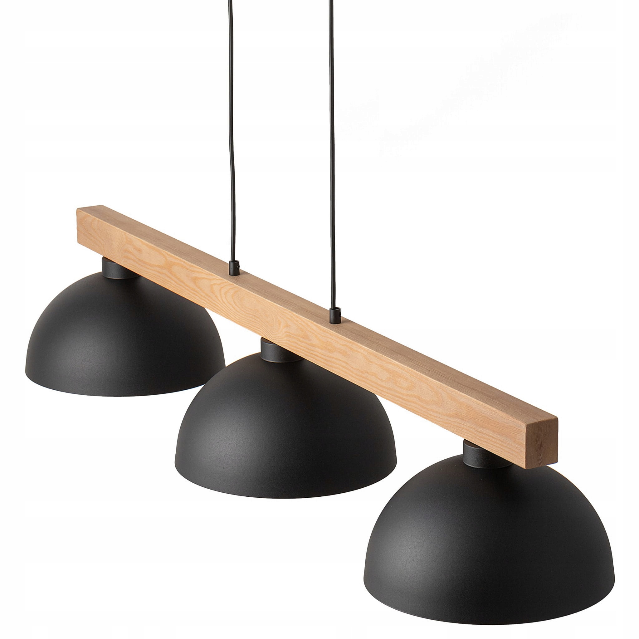Czarna Lampa Sufitowa z Drewnem - Niska cena na Allegro Czarna Lampa Sufitowa z Drewnem - Niska cena na Allegro