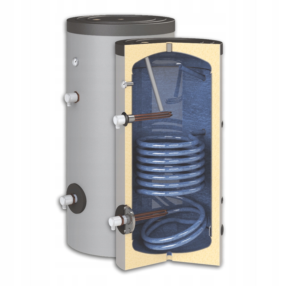 Zasobnik CWU V2 751 G z 1 wężownicą (5905515100618) • Cena, Opinie • Bojlery 17733662414 • Allegro