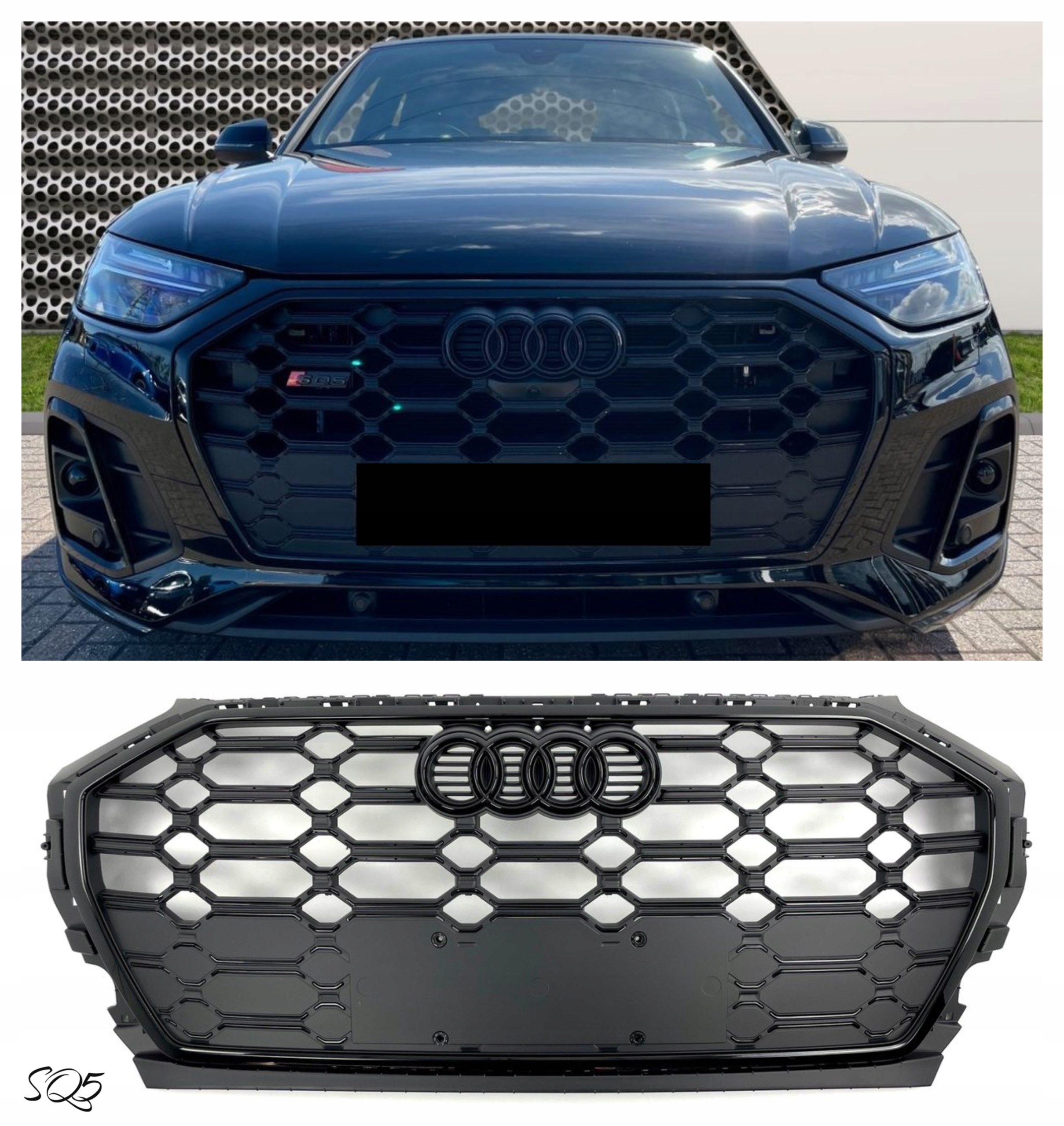 AUDI SQ5 II 80A LIFT 2021 2022 2023 GRILL ATRAPA 80A853651AHGIW za 1670 zł z Wilno - Allegro.pl ...