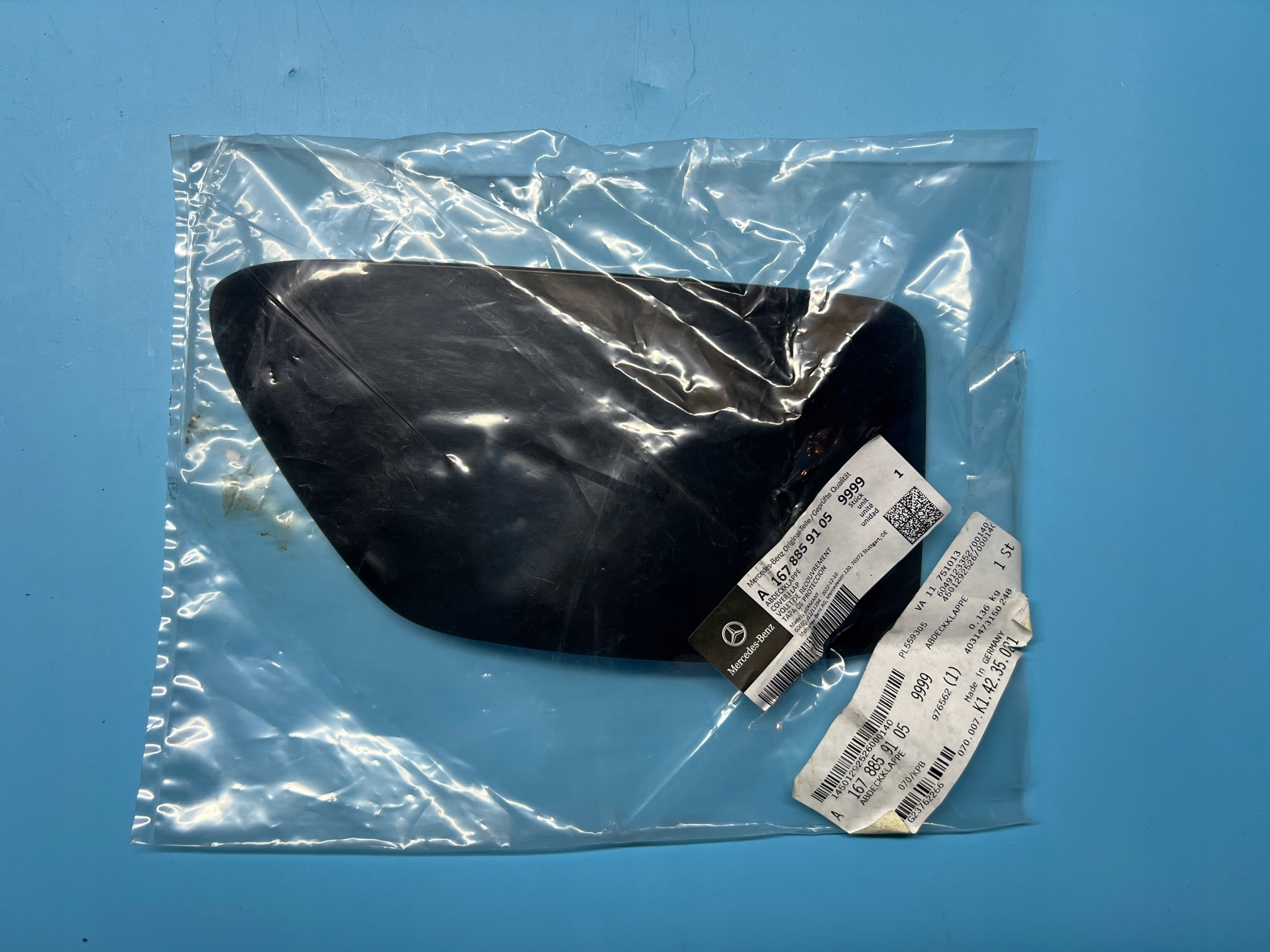 NOWA ORYGINALNA KLAPKA ZBIORNIKA PALIWA MERCEDES-BENZ GLE ...