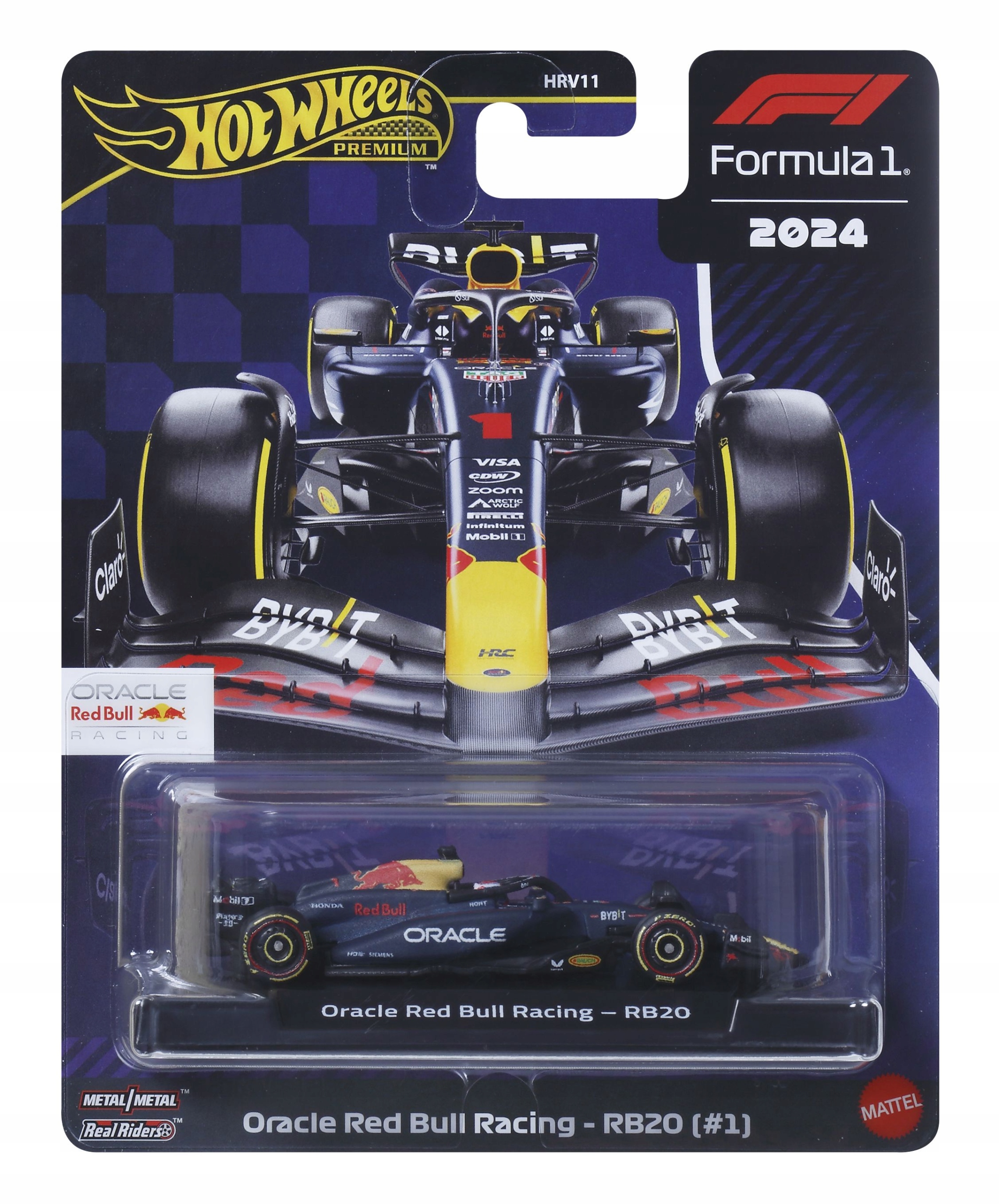 HOT WHEELS PREMIUM F1 RACE TEAM ORACLE RED BULL RACING JBM12 RB20 HRV11 (194735263776) • Cena ...