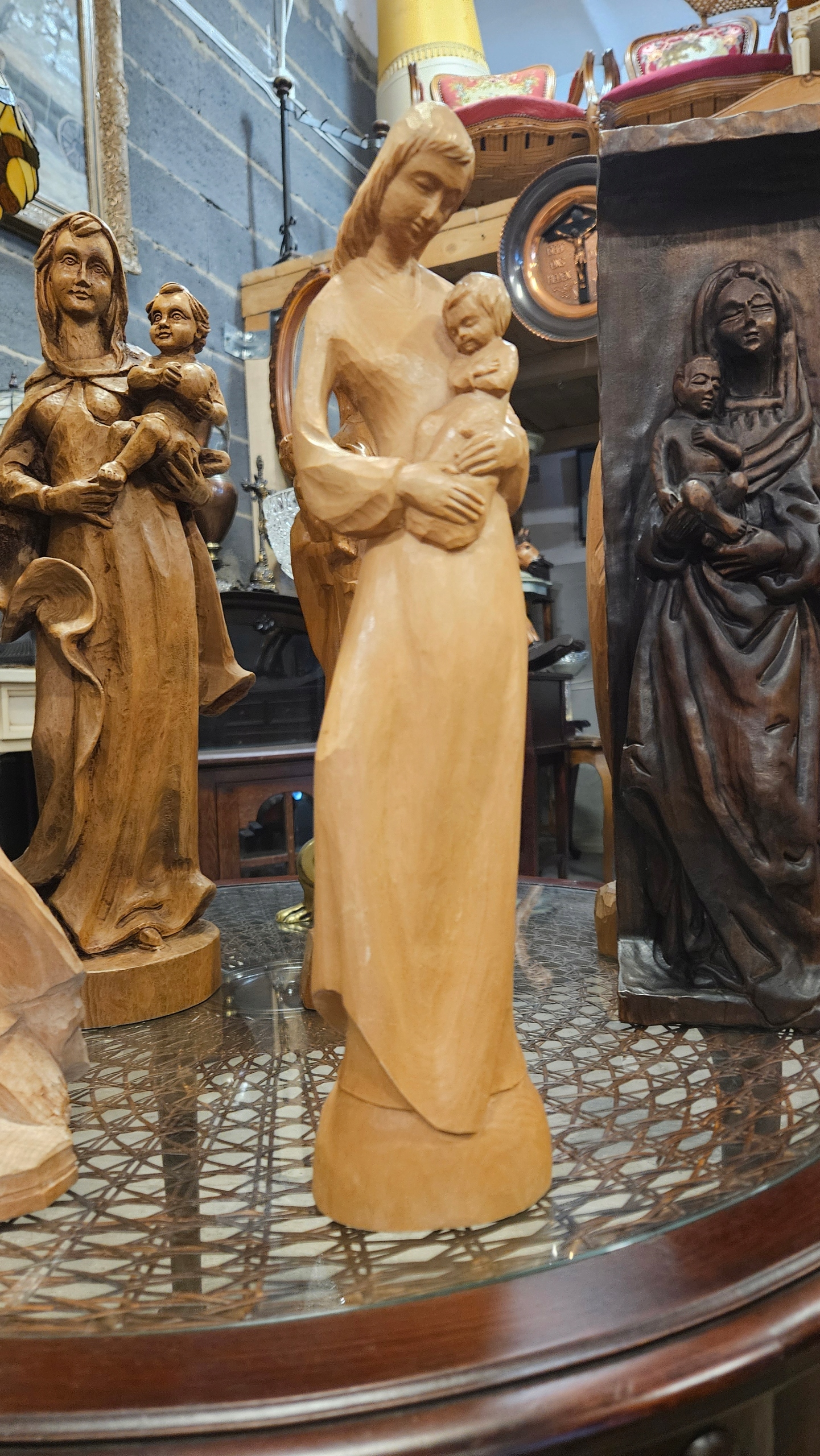 Stara Piękna Rzeźba Drewno ,,Matka Boża ,, 16107632634 - Allegro.pl Stara Piękna Rzeźba Drewno ,,Matka Boża ,, 16107632634 - Allegro.pl