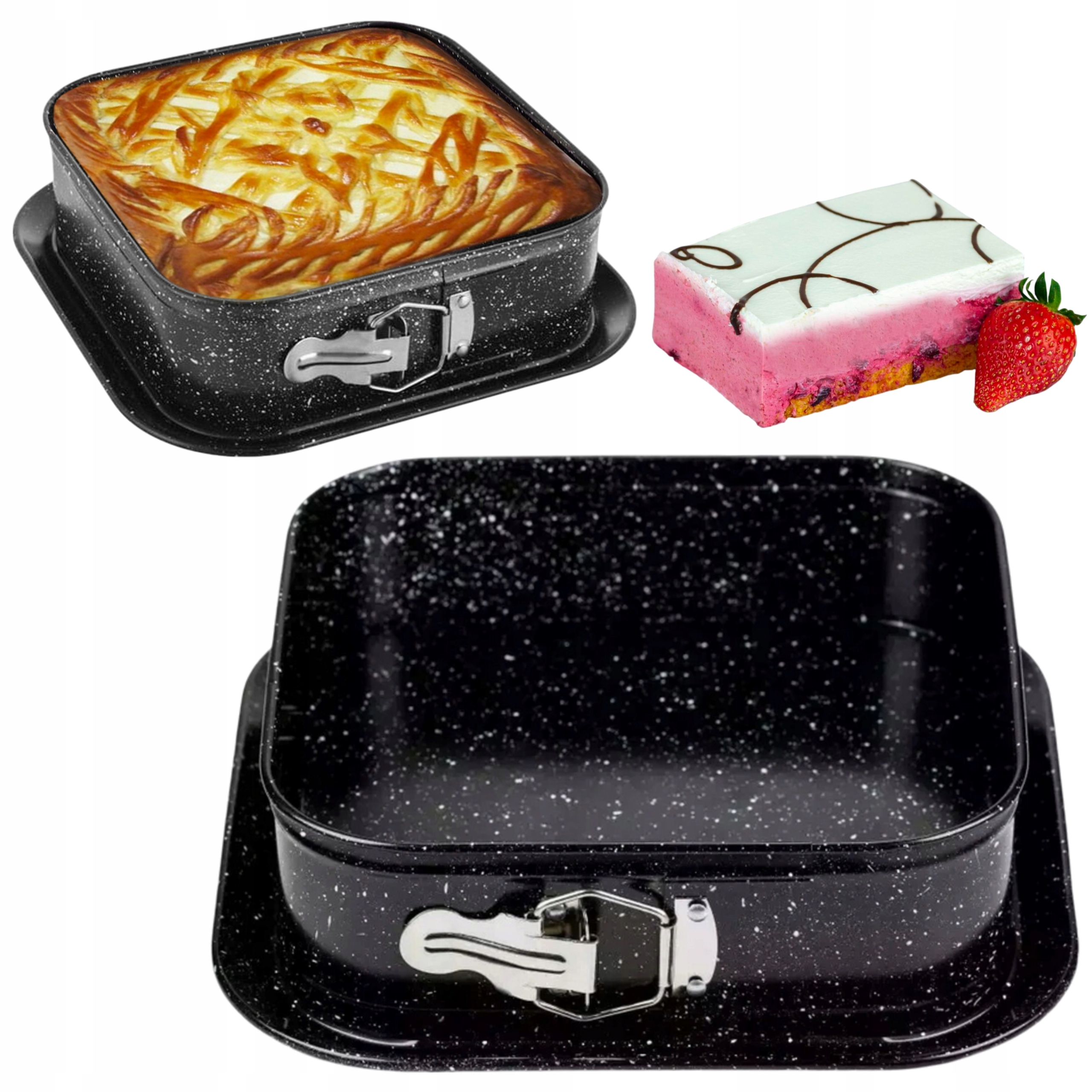 FORMA NA TORTU NA PEČENIE CESTA TORTY ŠTVORCOVÁ - Allegro