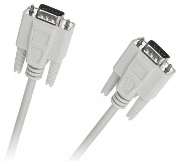 Kabel komputerowy RS232 DB9 wtyk-wtyk 5m - Sklep, Opinie, Cena w Allegro