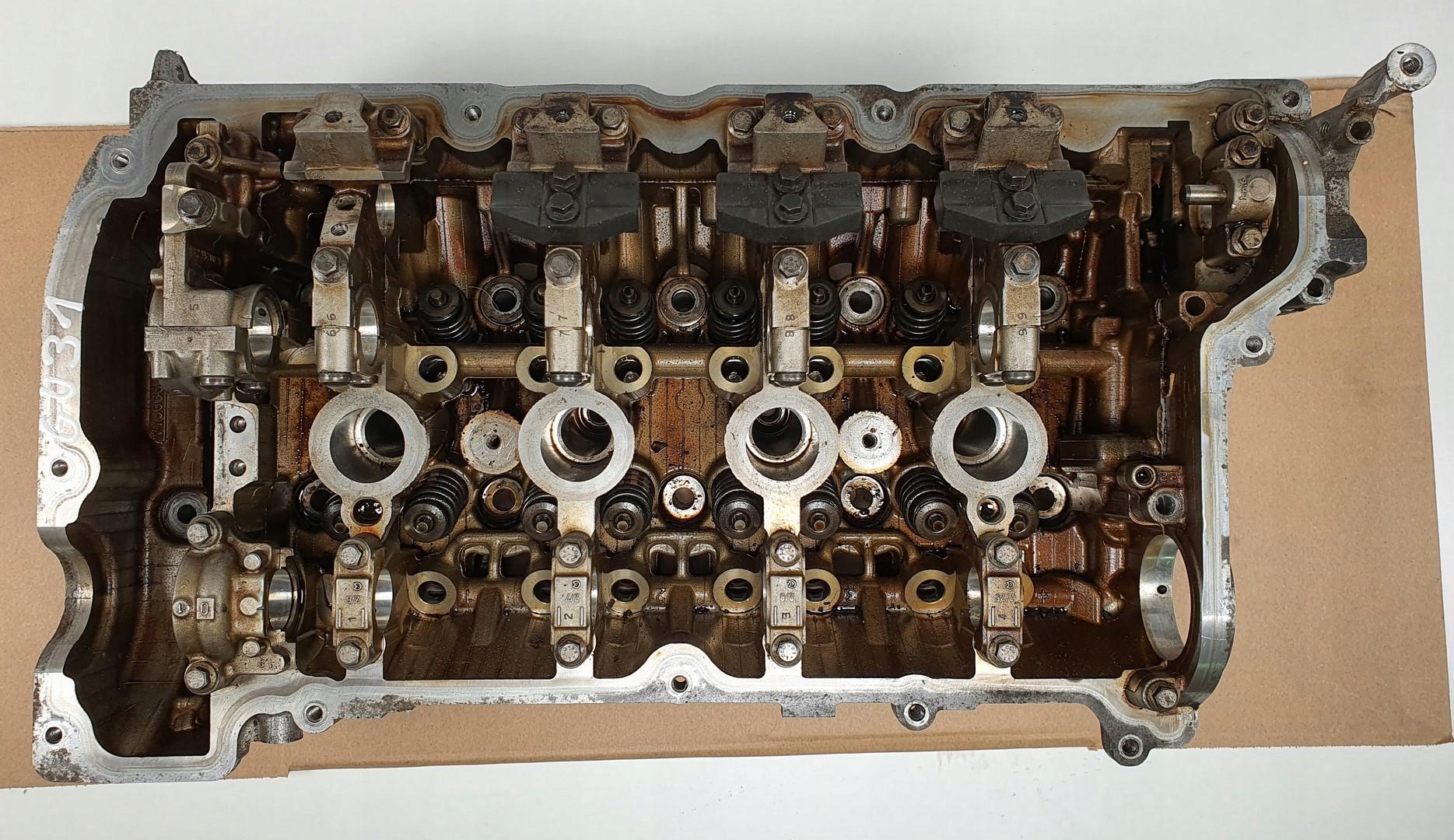 GŁOWICA SILNIKA PEUGEOT 207 1.4 1.6 VTI GU31 za 1650.00PLN z JANOWICE ...