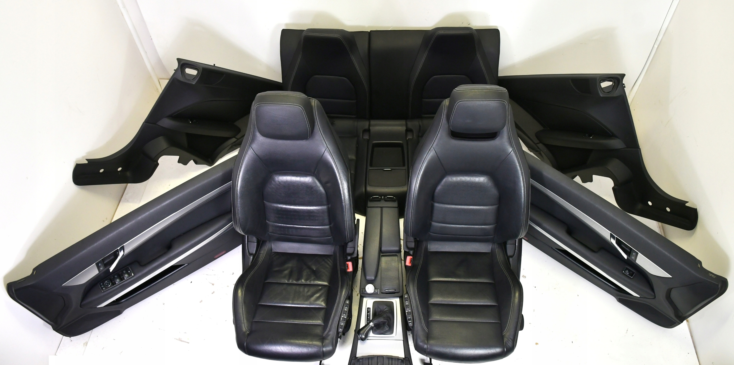 MERCEDES E KLASA W207 FOTELE KANAPA SKÓRA BOCZKI za 890.00PLN z Prusice - Allegro - (17641253252)