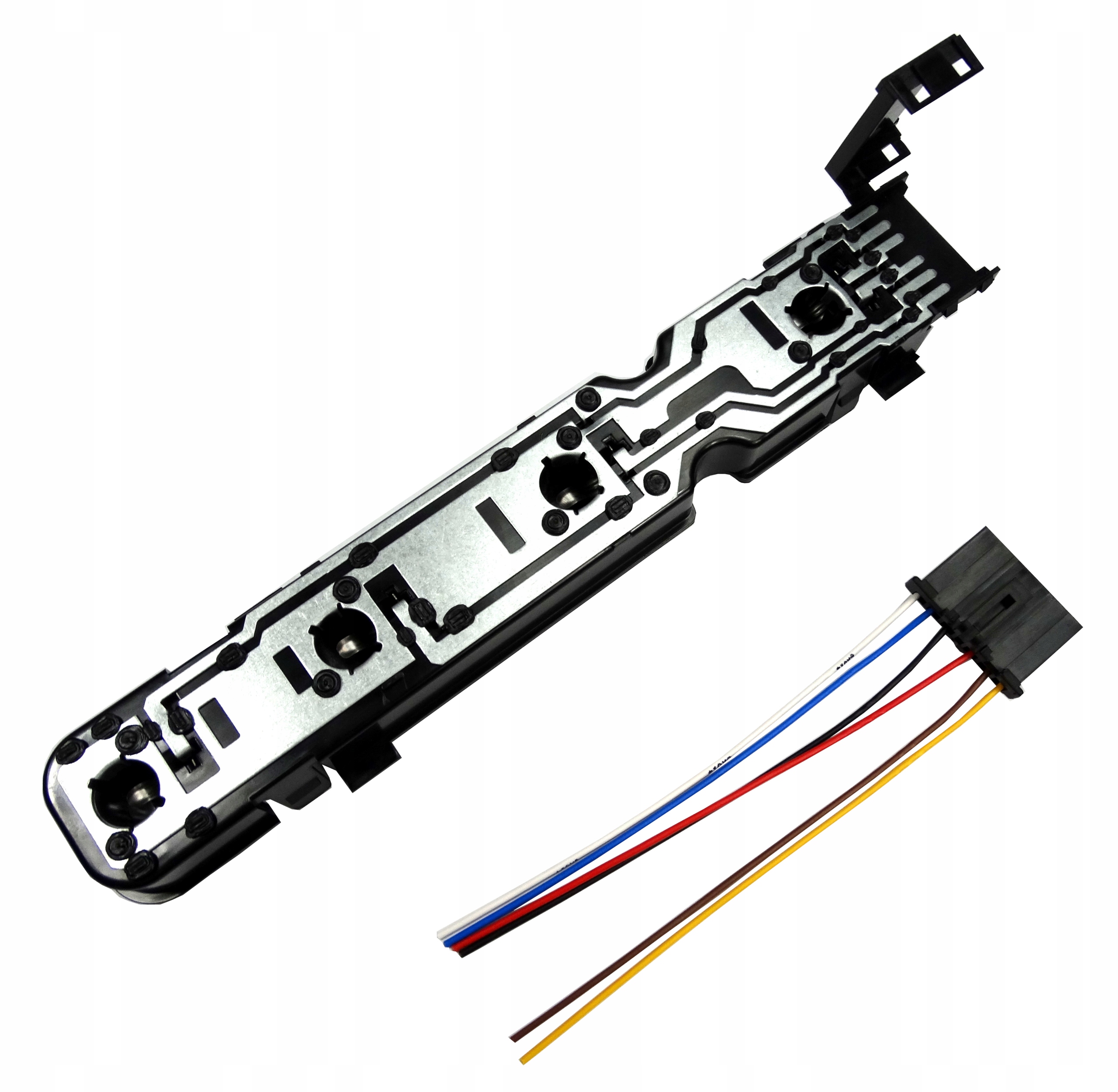 WIĄZKA ELEKRTYCZNA + LISTWA ŻARÓWKOWA LAMPY TYŁ FORD TRANSIT MK7 2006 ...