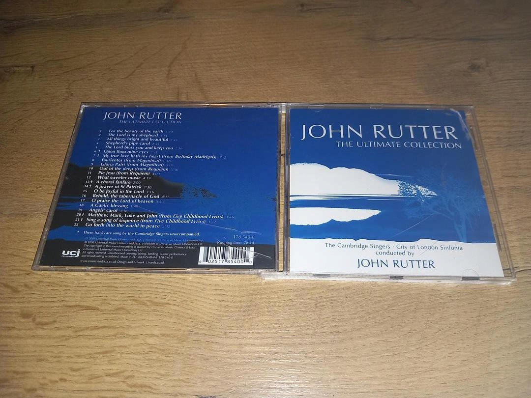 The Ultimate Collection John Rutter CD - porównaj ceny - Allegro.pl