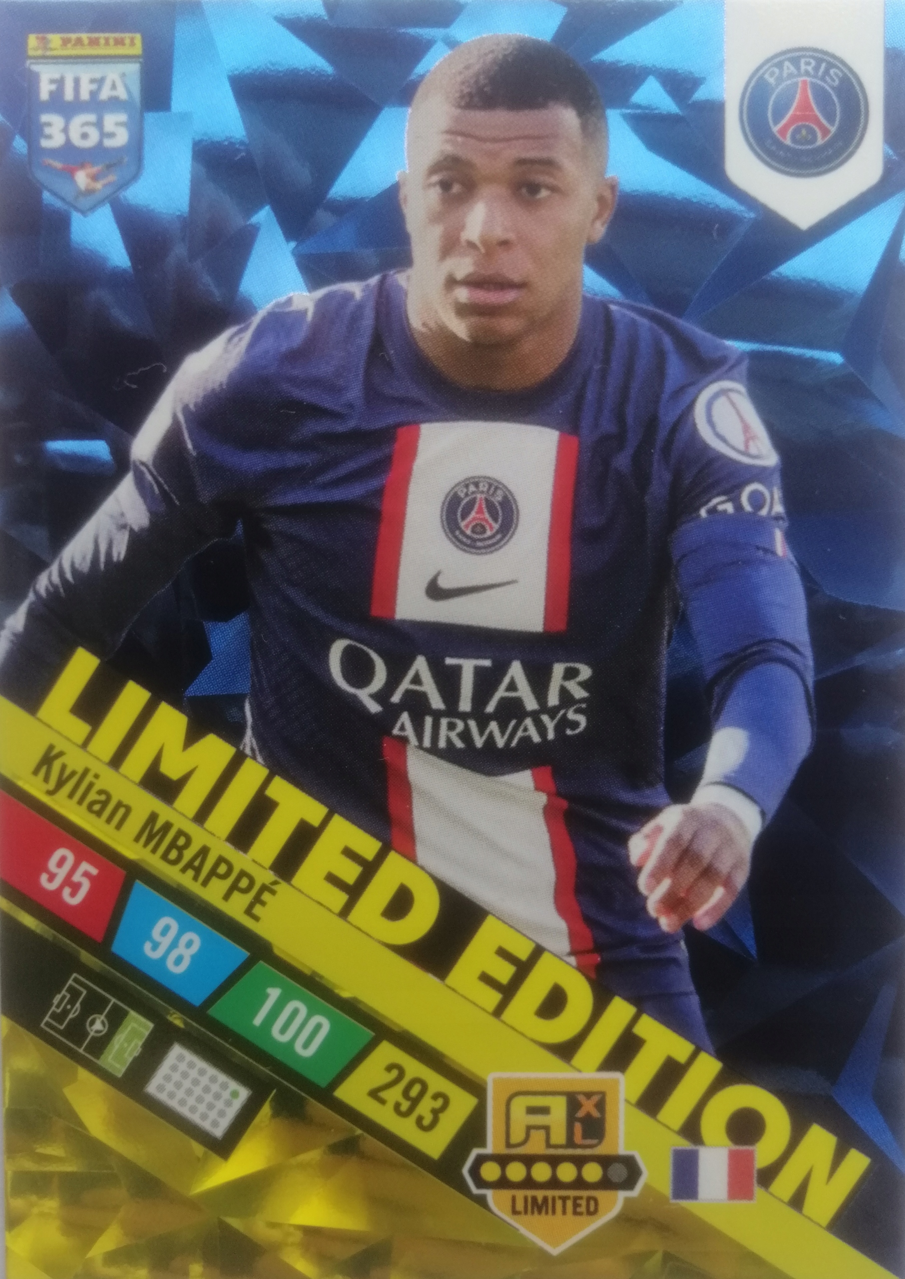 Kylian Mbappe Karta Limited w Karty sportowe - Kolekcje, pamiątki ...