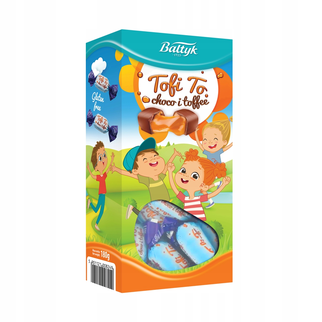 Bałtyk Tofi To choco i toffee Pomadki mleczne 180 g • Cena, Opinie ...
