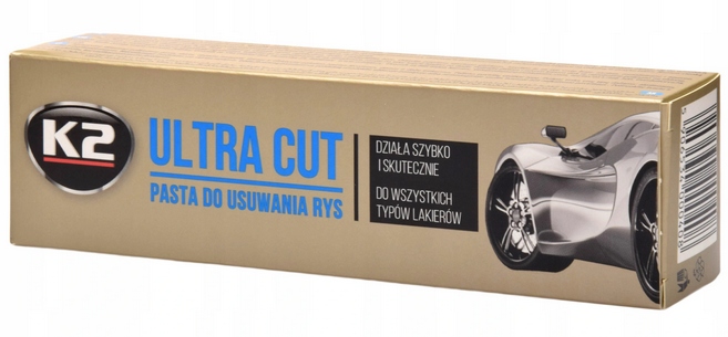 K2 ULTRA CUT PASTA POLERSKA DO USUWANIA RYS Z LAKIERU SAMOCHODOWEGO K002 5906534000408 za 7 ...