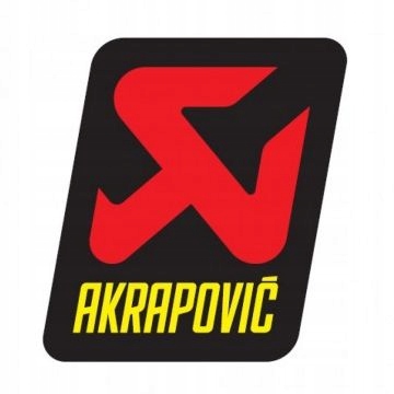 NAKLEJKA AKRAPOVIC LOGO VERTICAL 60 X 57 MM 5906402004538 za 34.00PLN z ...