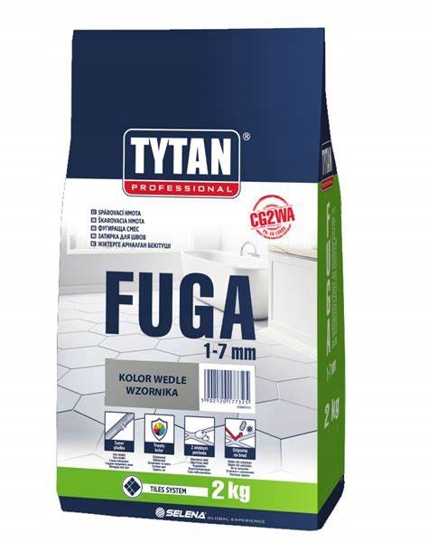 Fuga elastyczna Tytan Professional biały 2 kg - porównaj ceny - Allegro.pl