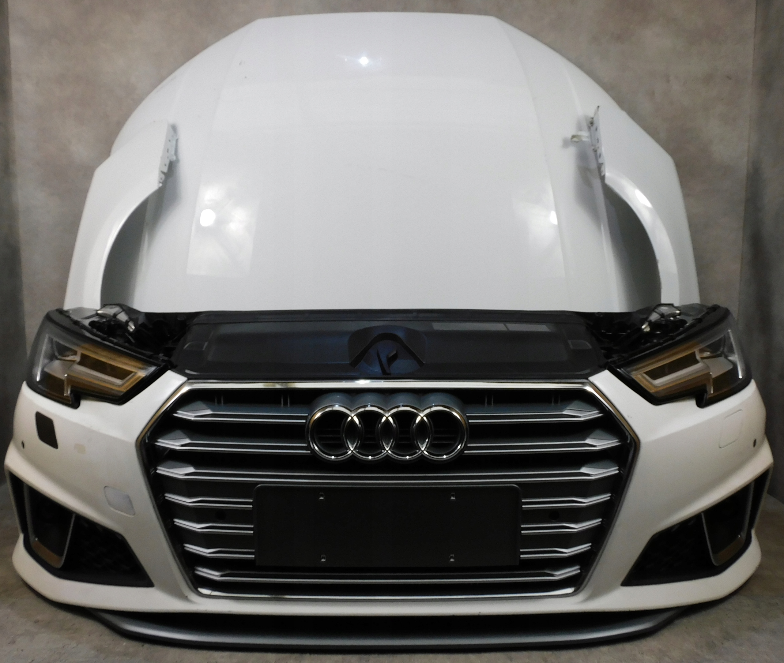 AUDI A4 B9 8W S LINE COMPETITION PRZÓD ZDERZAK LAMPY MASKA PAS FULL LED ...