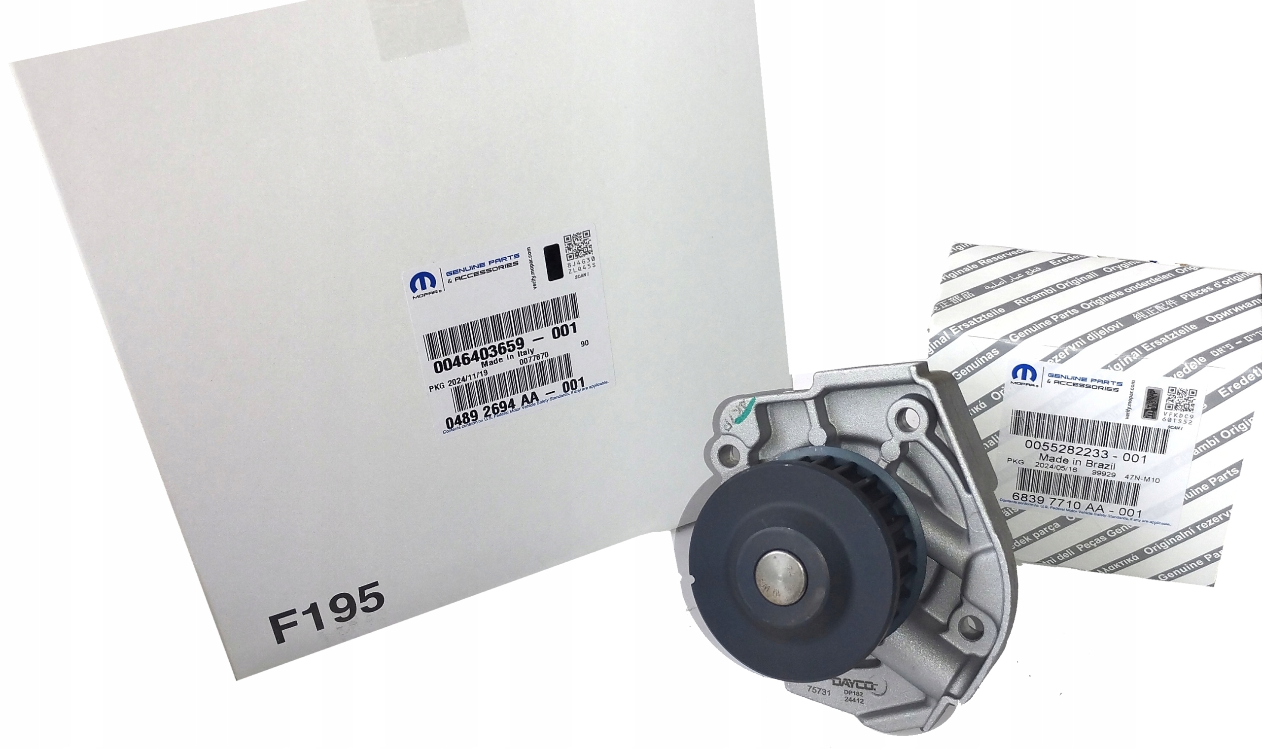 ROZRZĄD ALFA GIULIETTA 1,4TB FIAT 500 DOBLO GRANDE PUNTO + POMPA ...