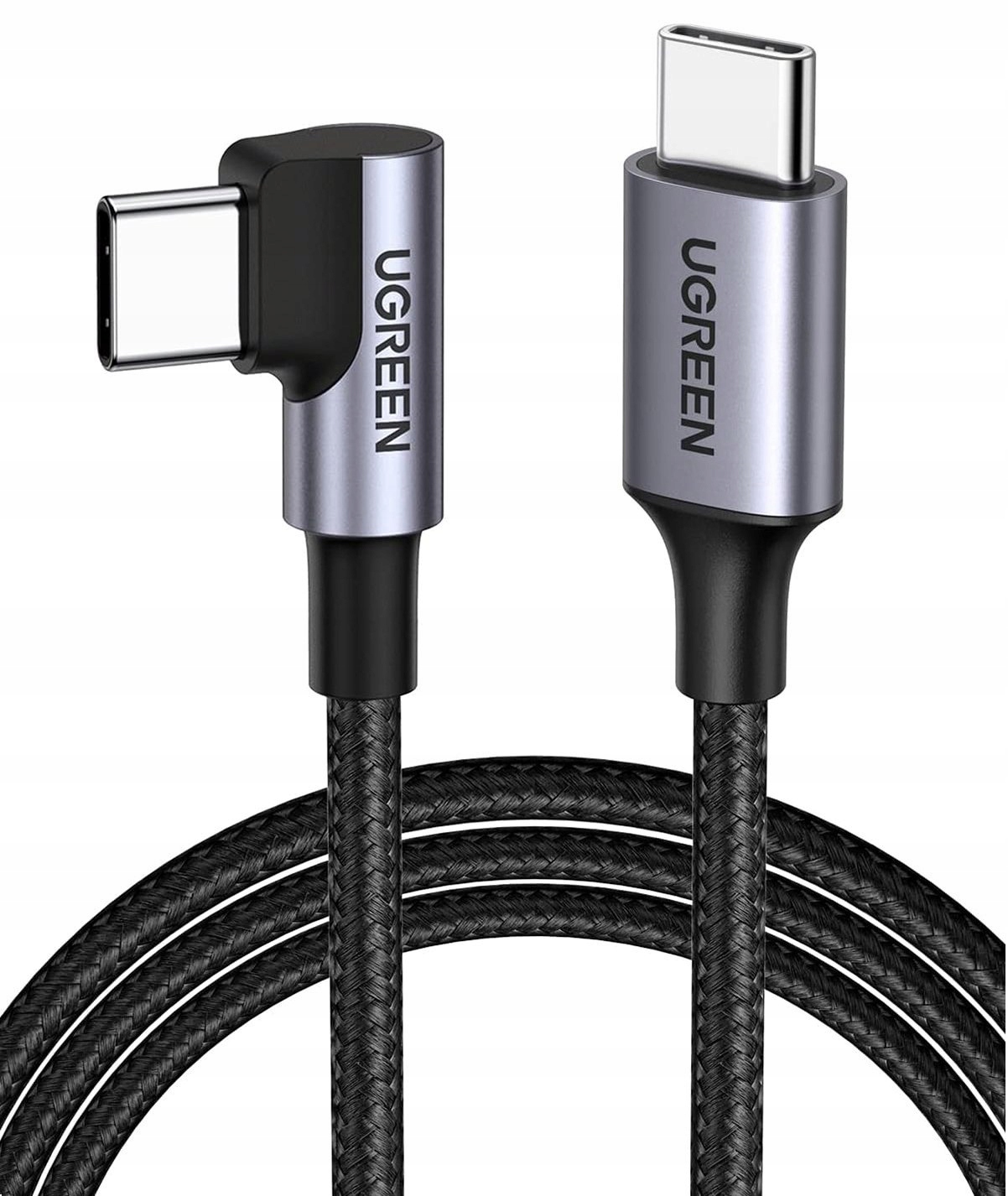 Szybki Kabel USB type-C usb-c 3A 2m QC 4.0 PD przewód kątowy huawei htc ...